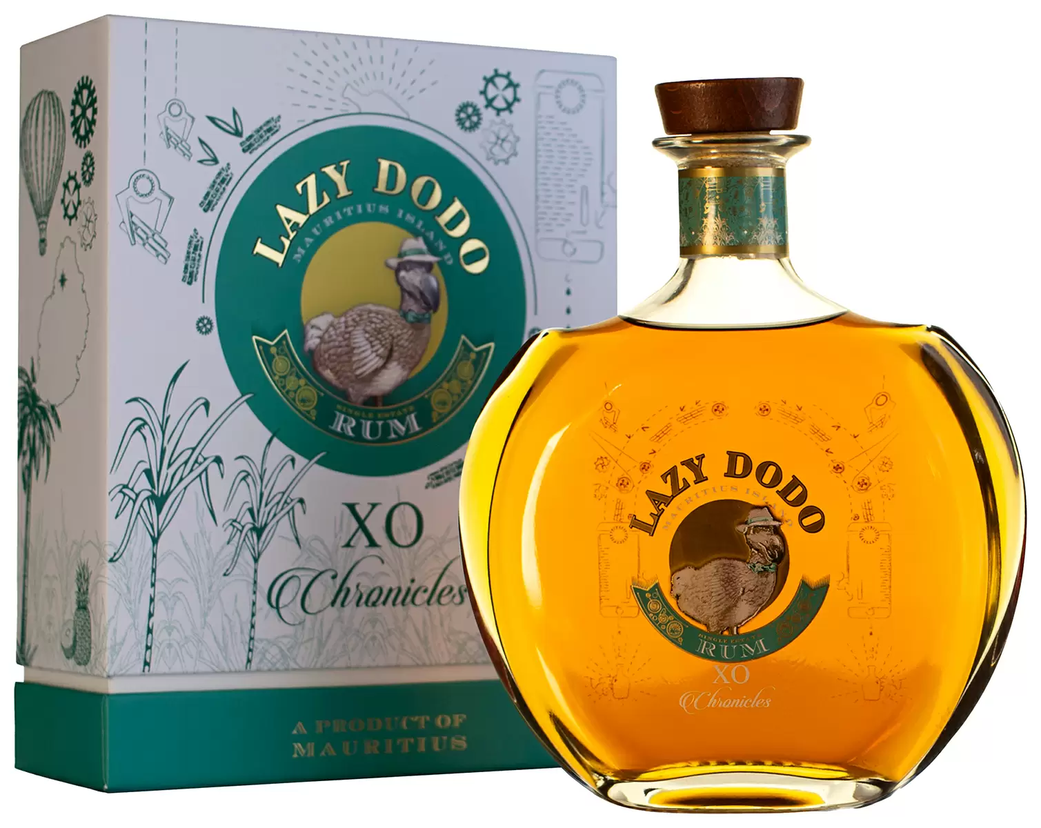 Ром Single Estate Rum Lazy Dodo ХО Chronicles 0.7 л Gift Box купить по ...